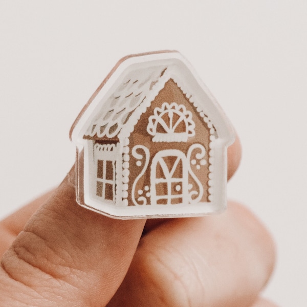 Gingerbread Pin - Etsy