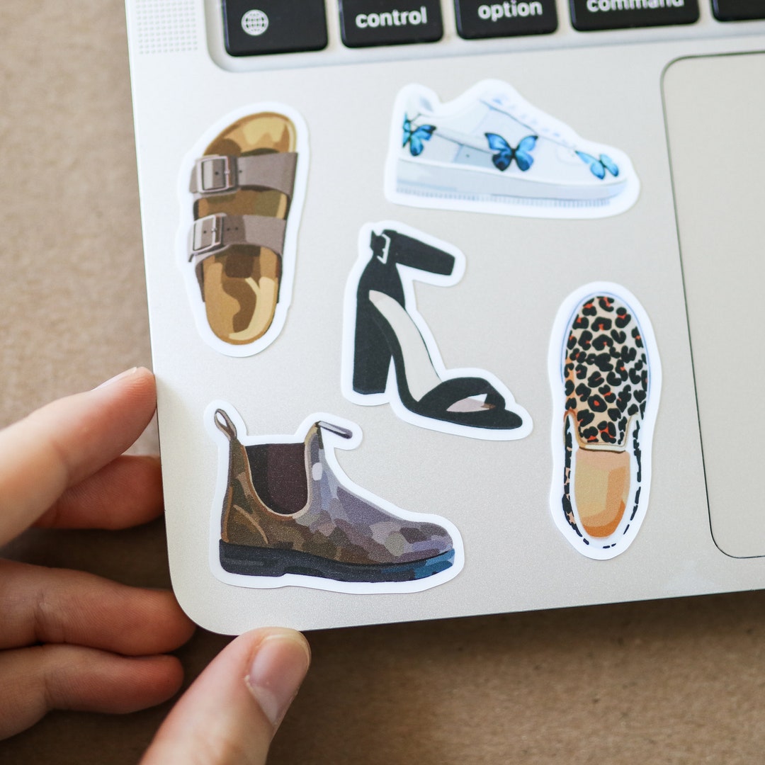 Mini Cute Shoe Stickers | Waterproof, Gift Idea, Sticker Sheet ...
