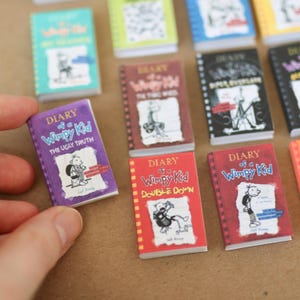 Handmade MINI Diary of a Wimpy Kid Books (set of 18 Mini Books) Fantasy ...