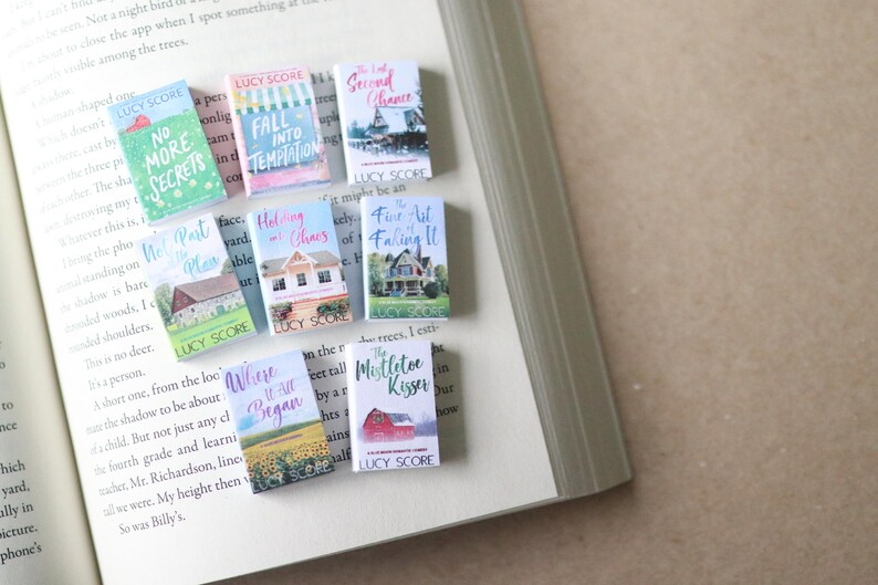Handmade MINI Blue Moon Series Books (set of 8 Mini Books) Miniature ...