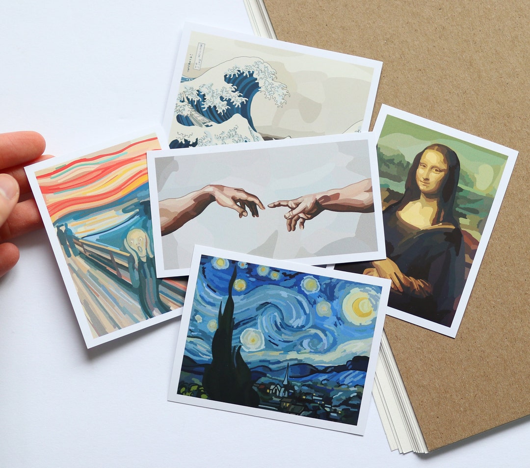 Famous Art Sticker Pack (includes 5 Stickers) | Laptop Decal, Notebook ...