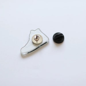 Hightop Shoe Acrylic Pin | Shoe Gift Idea, Black Hightops, Shoes, Cute ...