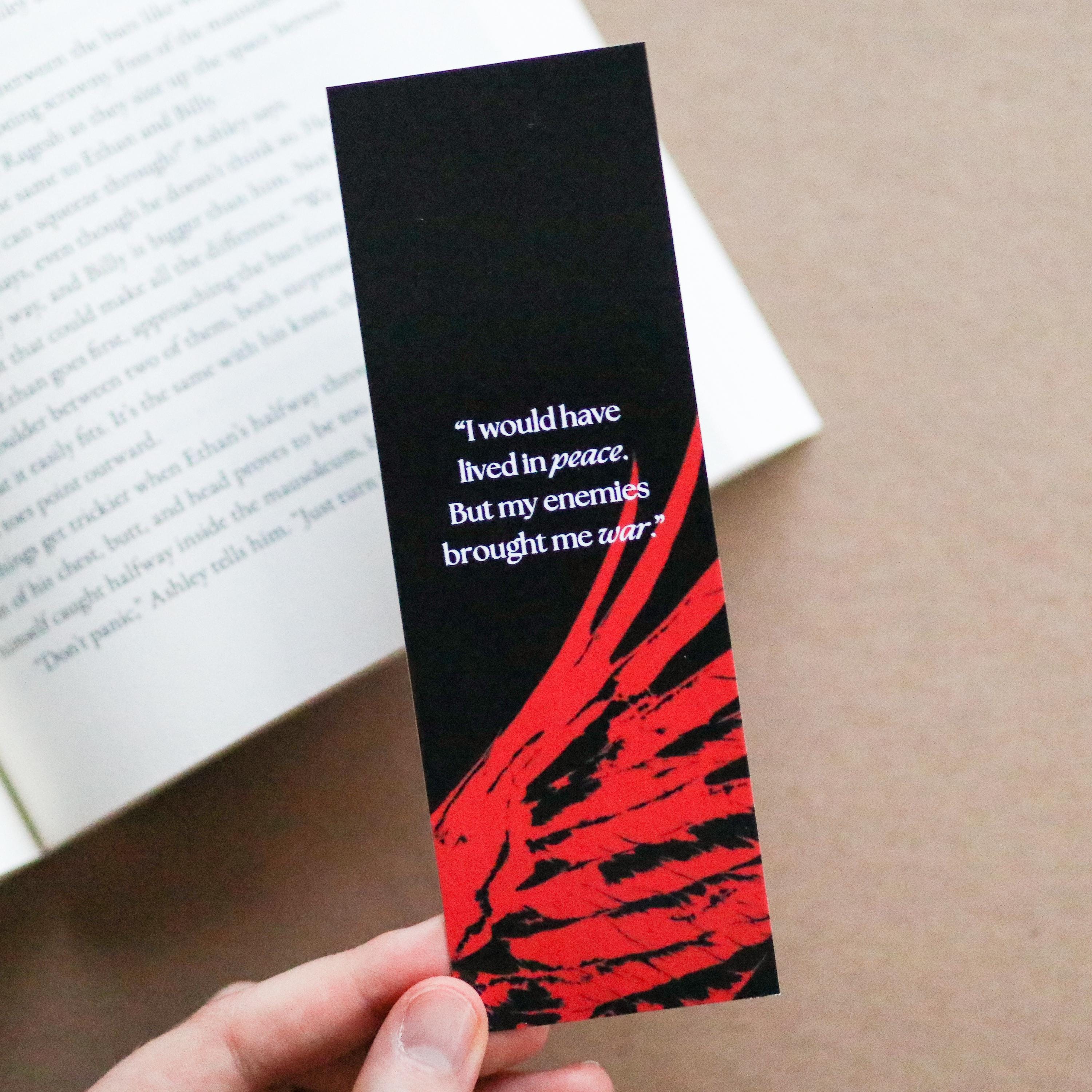 Red Rising Saga Inspired Bookmarks | (set of 6) Reading Tracker Tiny ...