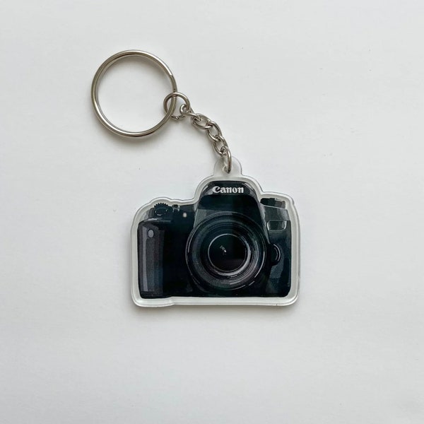 Camera Keychain - Etsy