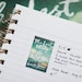 CUSTOM Mini Book Cover STICKERS | Reading Tracker, Tiny Book Stickers ...