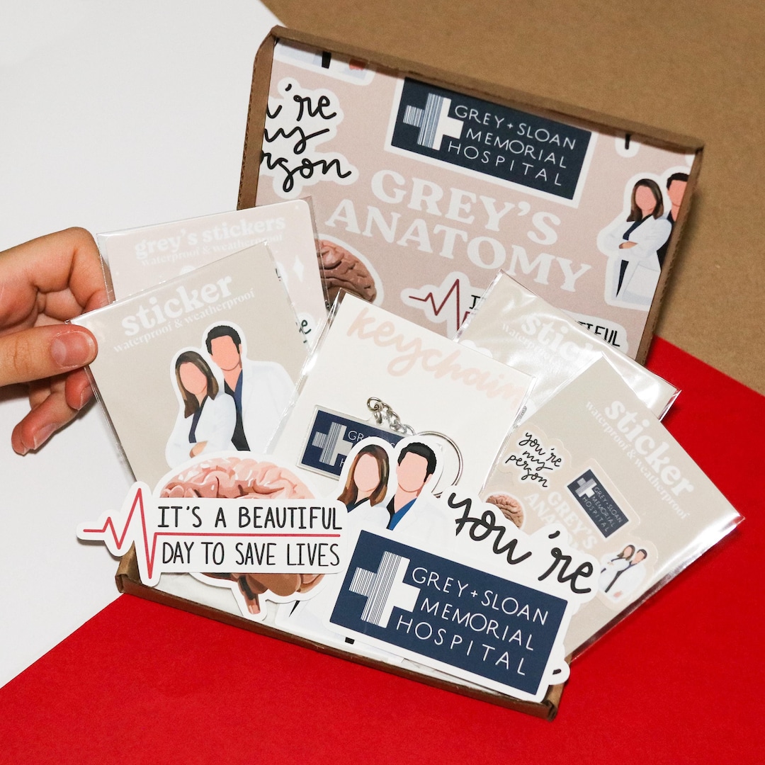 Anatomy TV Show Gift Box | Gift Idea, Sticker Sheet, Stickersheet, Cute ...