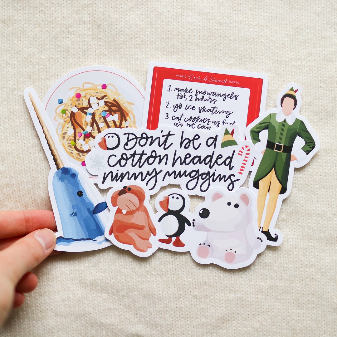 Christmas Movie Sticker Pack (includes 6 Stickers) | Gift Idea Laptop ...