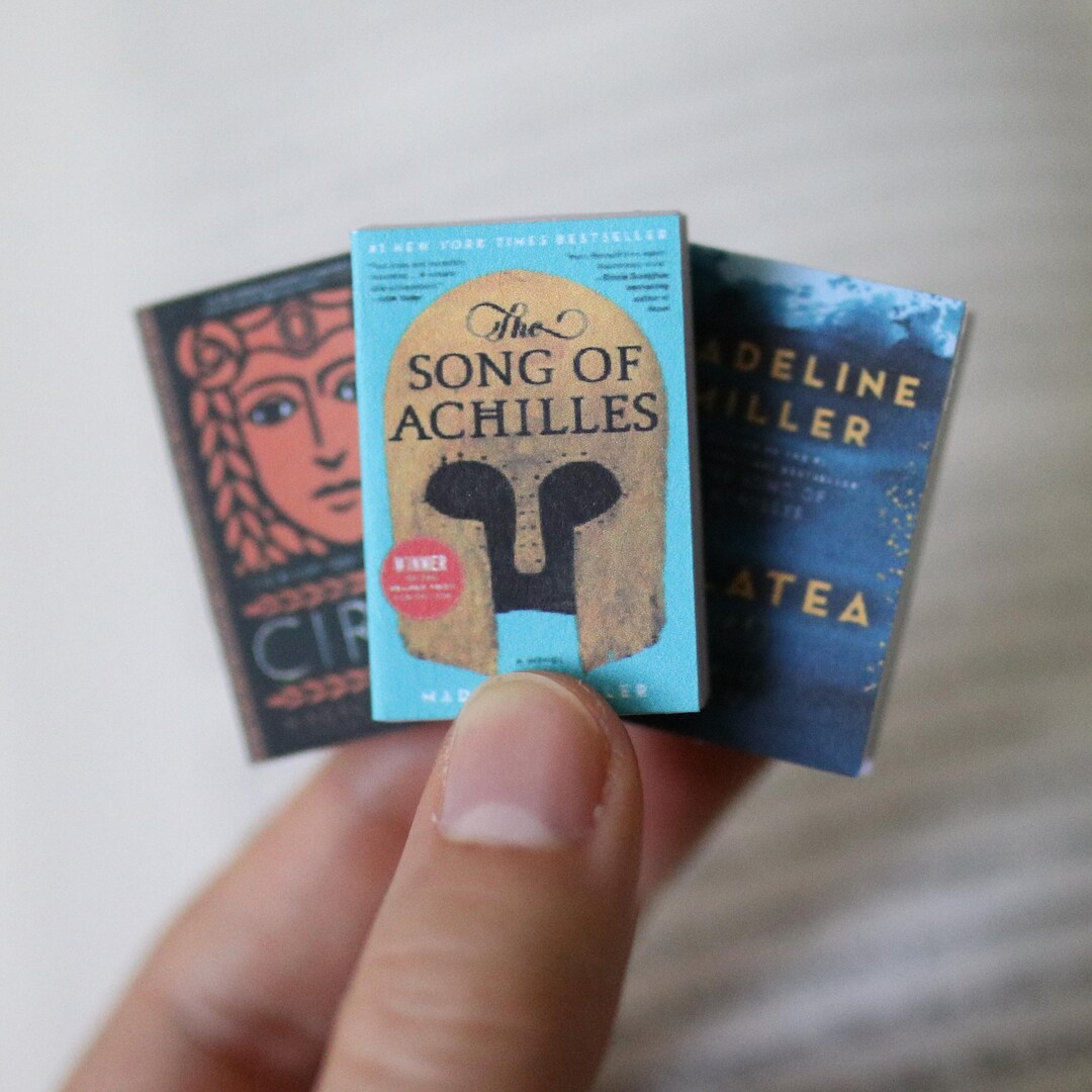 Handmade MINI Madeline Miller Books (set of 3 Mini Books) | TBR ...