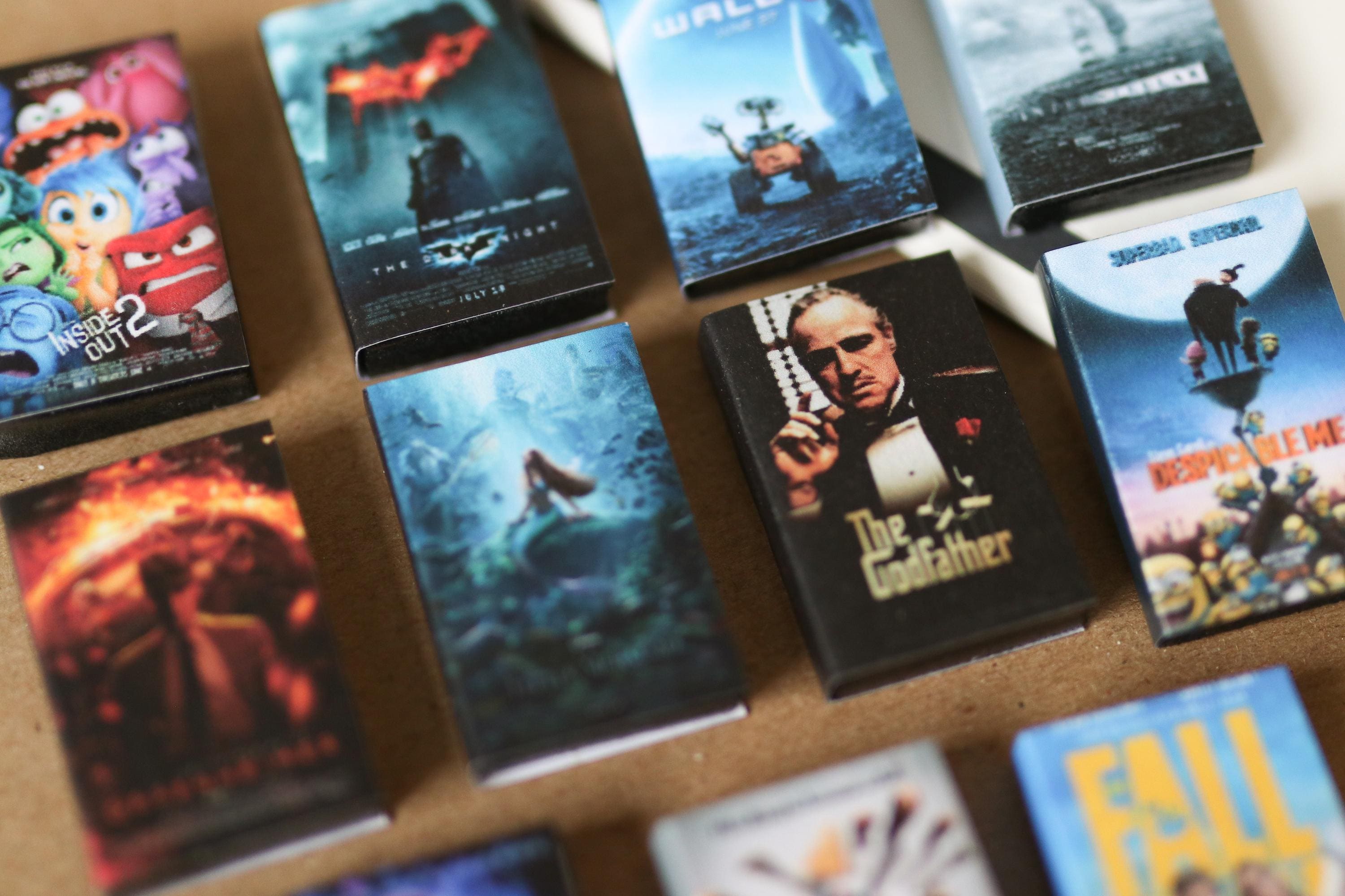 Handmade CUSTOM MINI Movie VHS Dvds | Movie Lover, Theatre, Miniature ...
