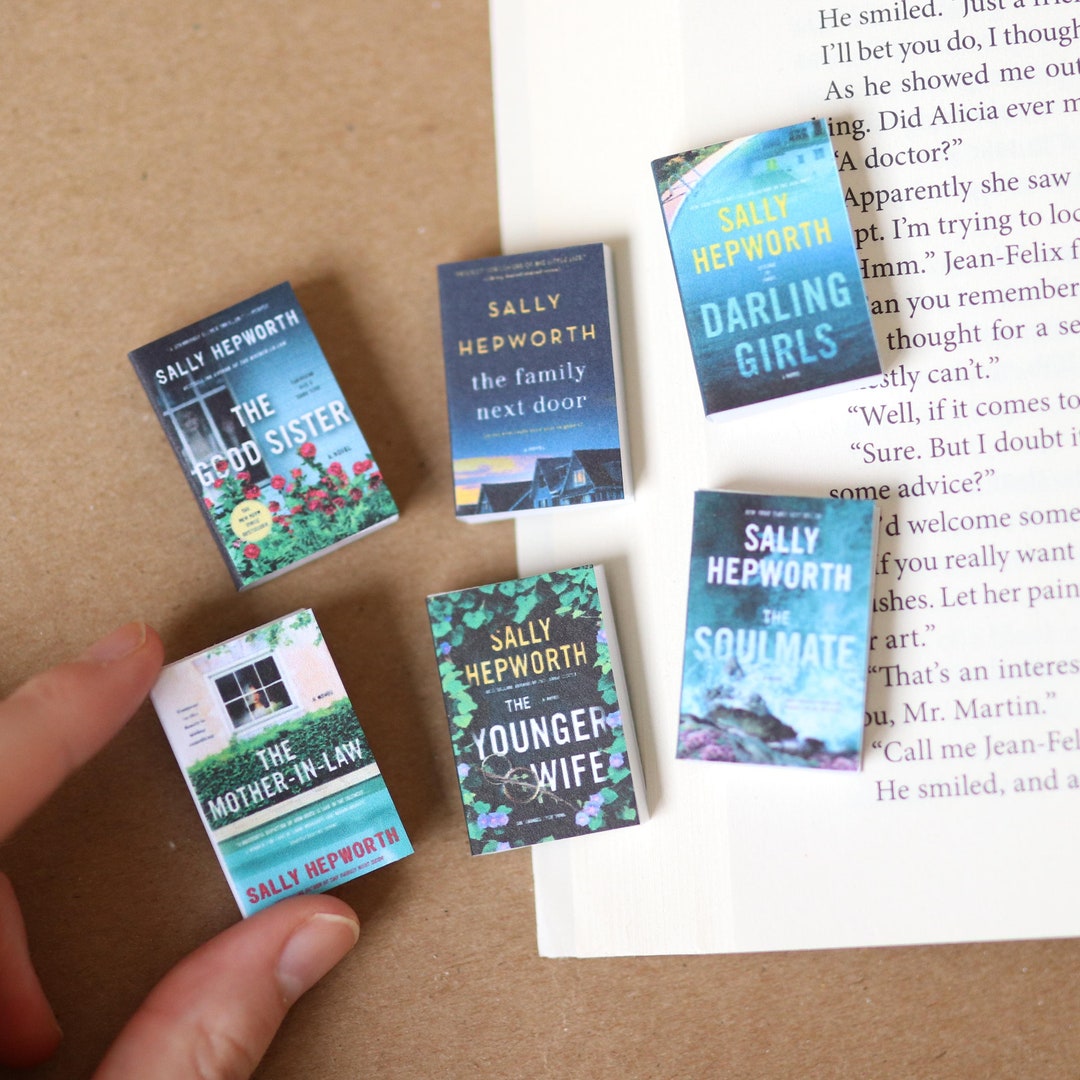 Handmade MINI Sally Hepworth Books (set of 6 Mini Books) Thriller ...