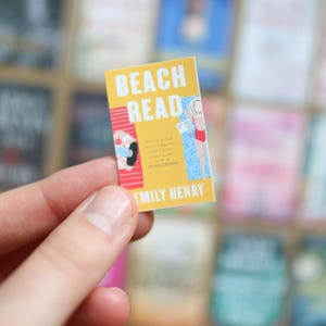 CUSTOM Mini Book Cover STICKERS | Reading Tracker, Tiny Book Stickers ...