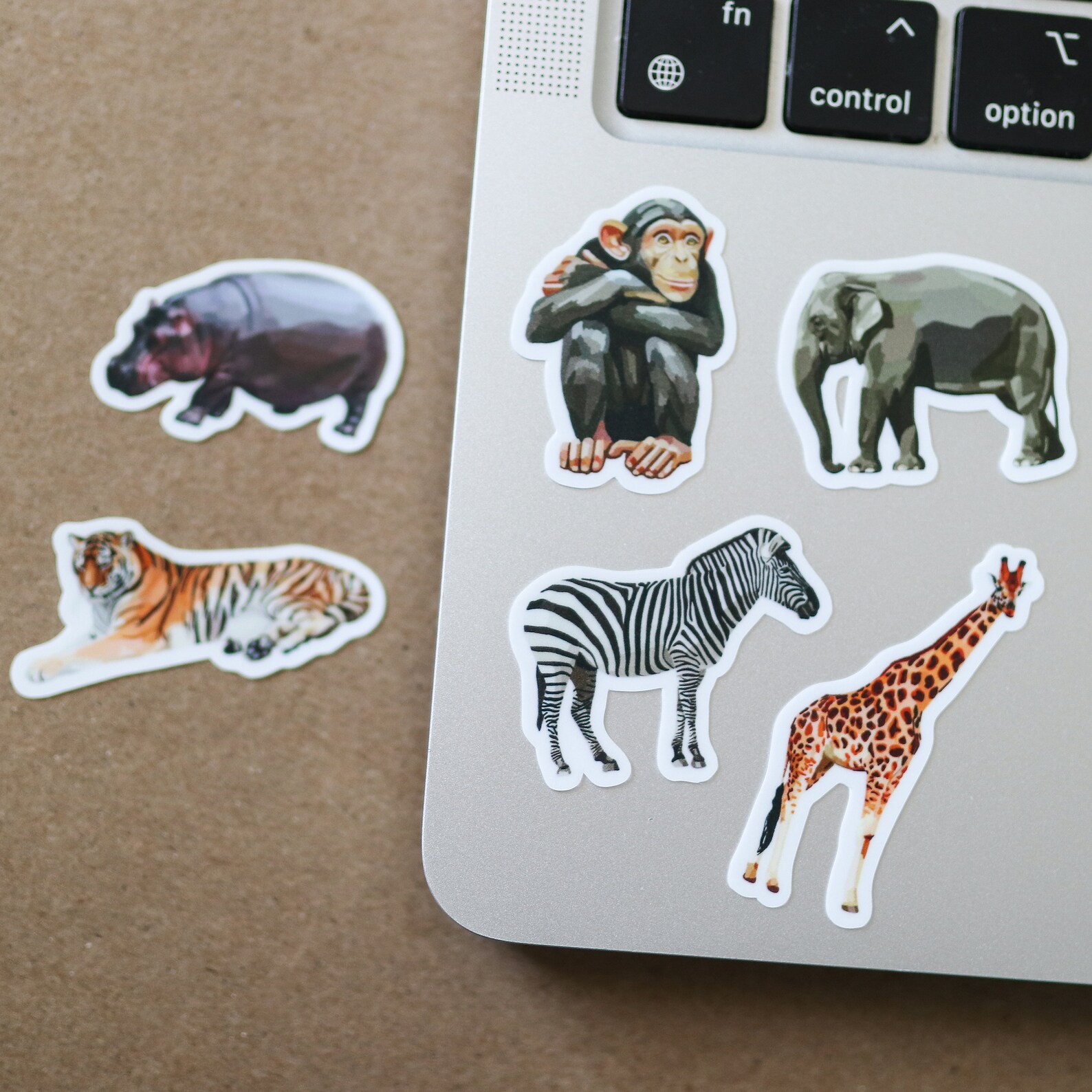 Mini Wild Animal Stickers | Waterproof, Gift Idea, Sticker Sheet ...