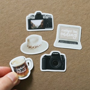 Mini Photographer Stickers | Waterproof, Photog, Photography, Sticker ...