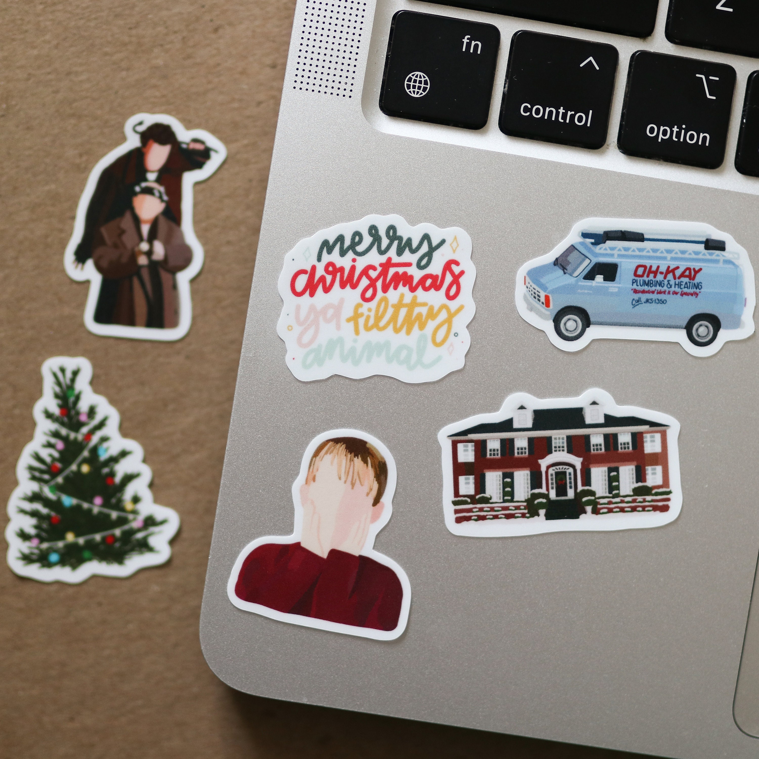 Mini Home Alone Inspired Stickers | Waterproof, Gift Idea, Home Alone ...