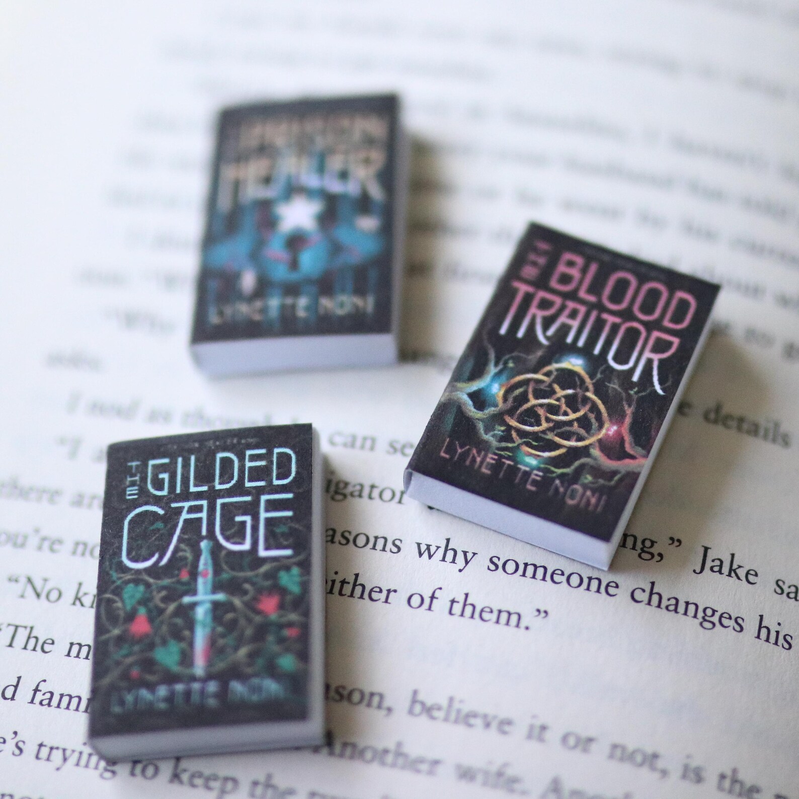 Handmade MINI the Prison Healer Books (set of 3 Mini Books) | TBR Books ...