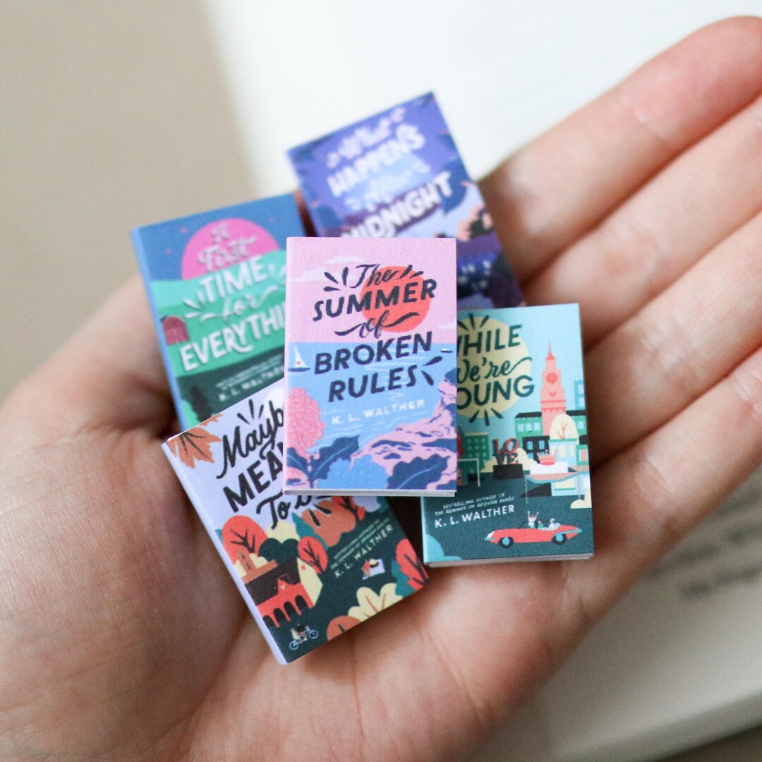 Handmade MINI K.L. Walther Books (set of 5 Mini Books) Book Lover ...