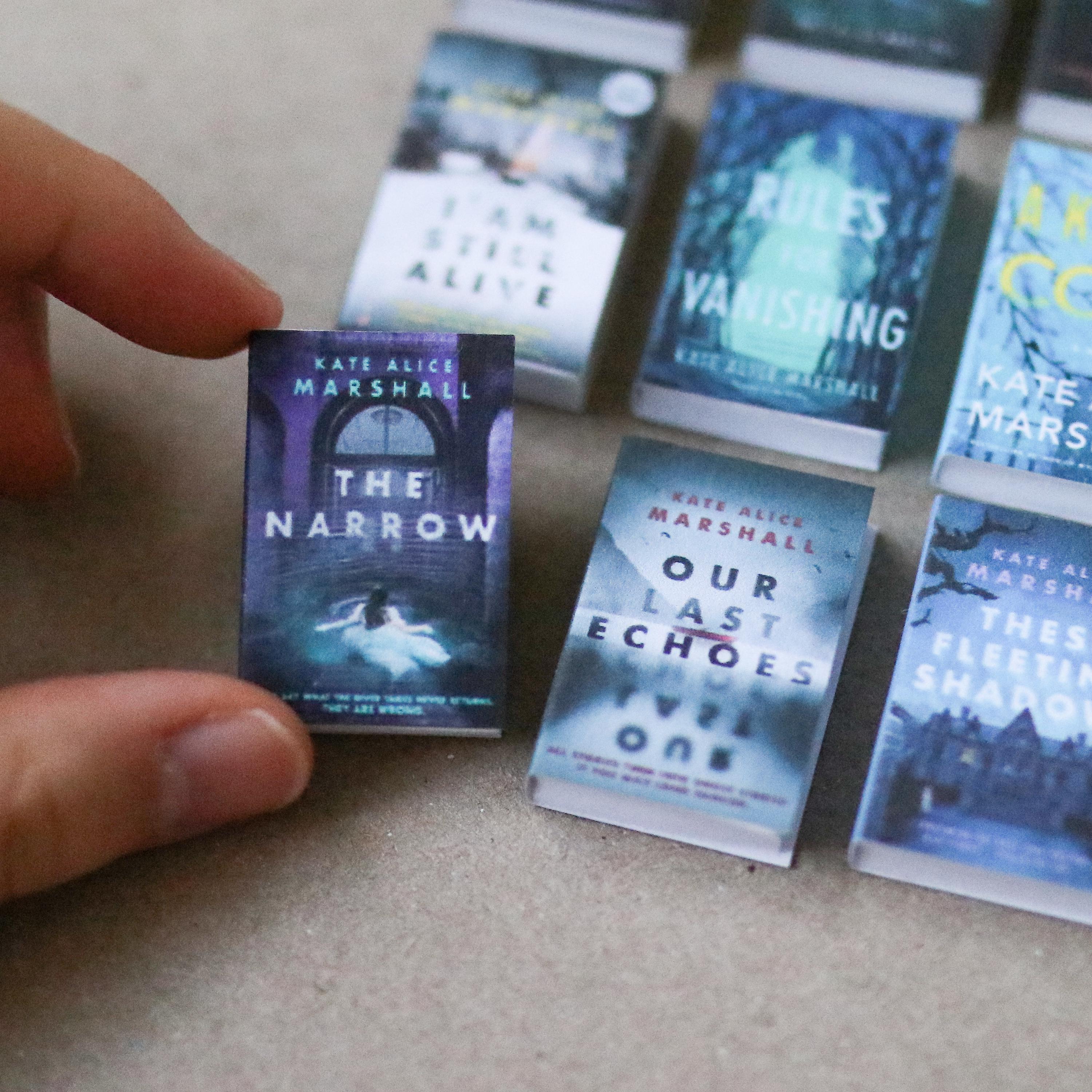 Handmade MINI Kate Alice Marshall Books (set of 9 Mini Books) Thriller ...