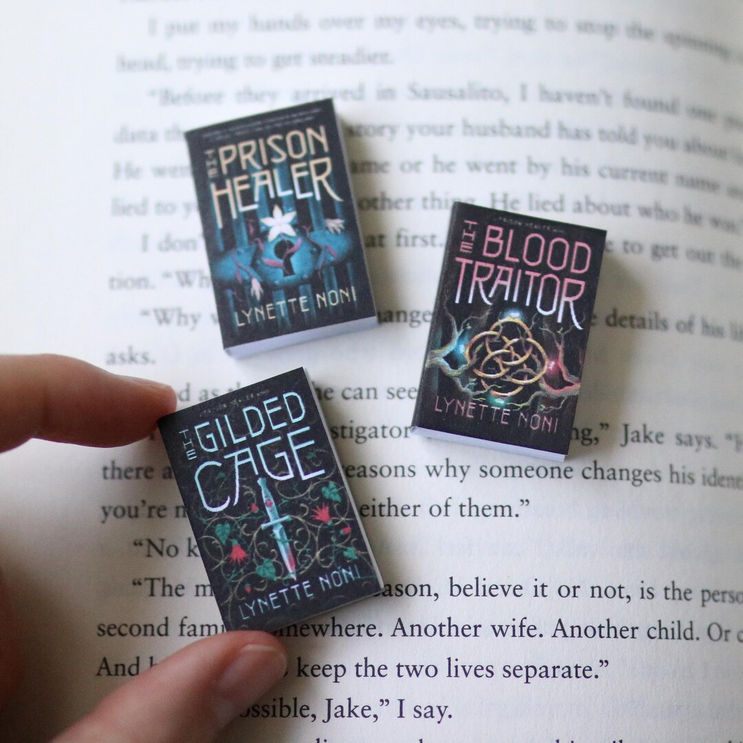 Handmade MINI the Prison Healer Books (set of 3 Mini Books) | TBR Books ...