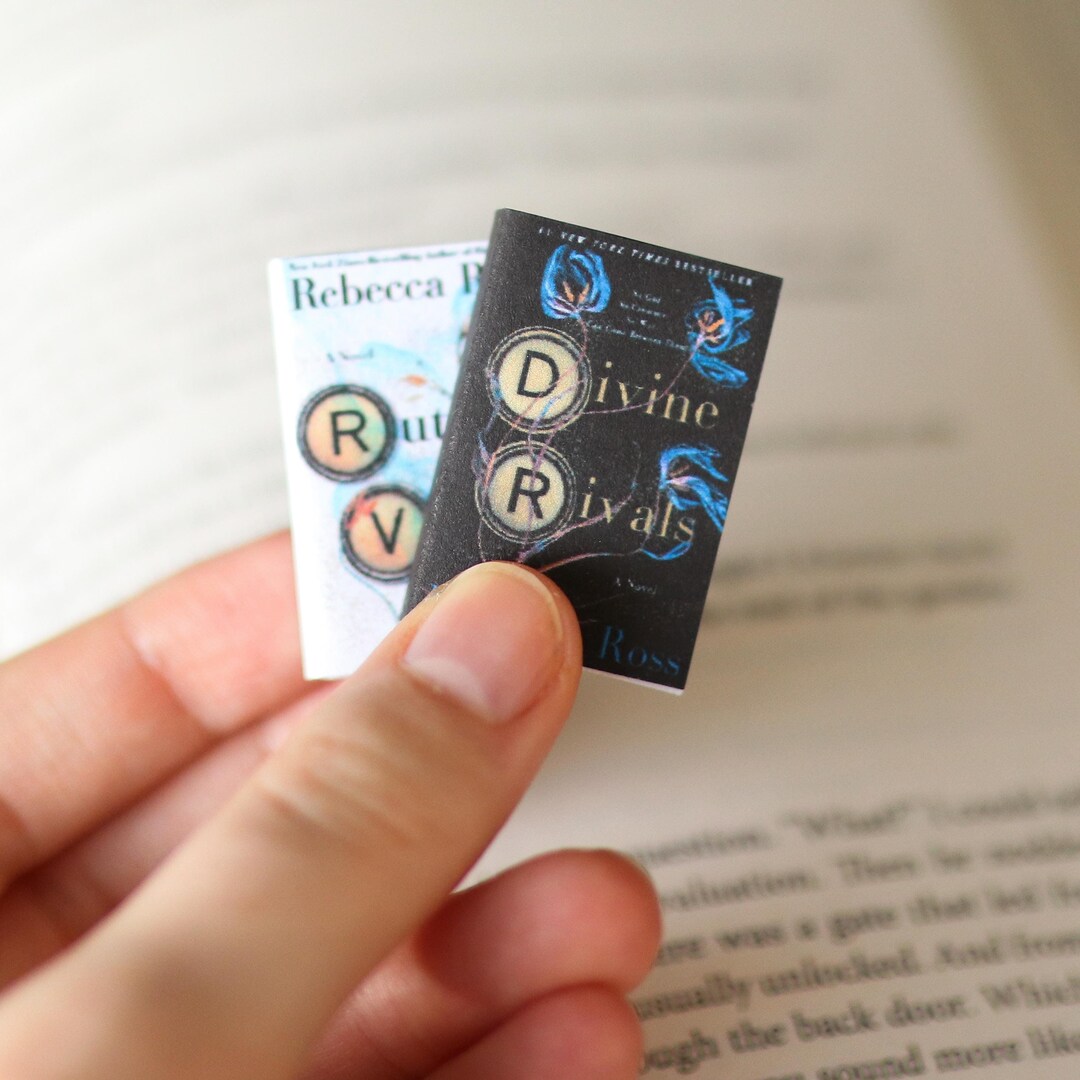 Handmade MINI Divine Rivals Books (set of 2 Mini Books) Fiction Books ...