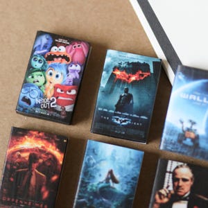 Handmade CUSTOM MINI Movie VHS Dvds | Movie Lover, Theatre, Miniature ...