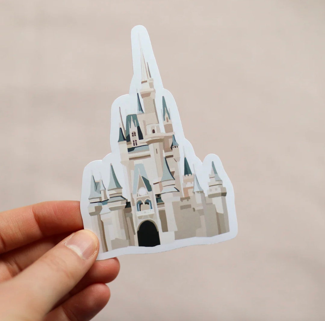 Fantasy Castle Sticker Inspired, Castles, Movie, Movie, Cute Sticker ...