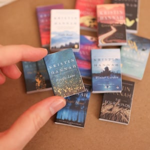 Handmade MINI Kristin Hannah Books (set of 12 Mini Books) the Great ...