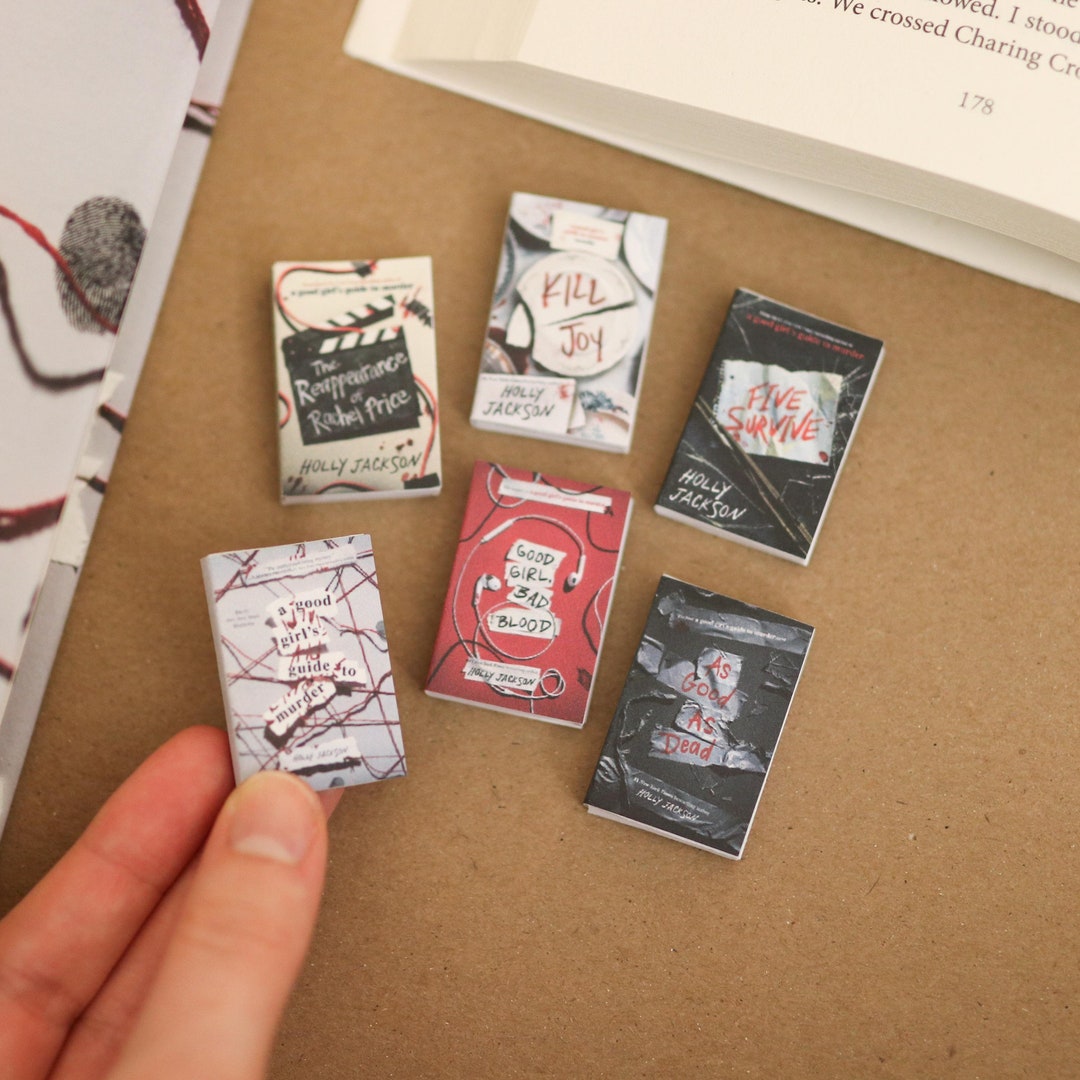 Handmade MINI Holly Jackson Books (set of 6 Mini Books) a Good Girls ...