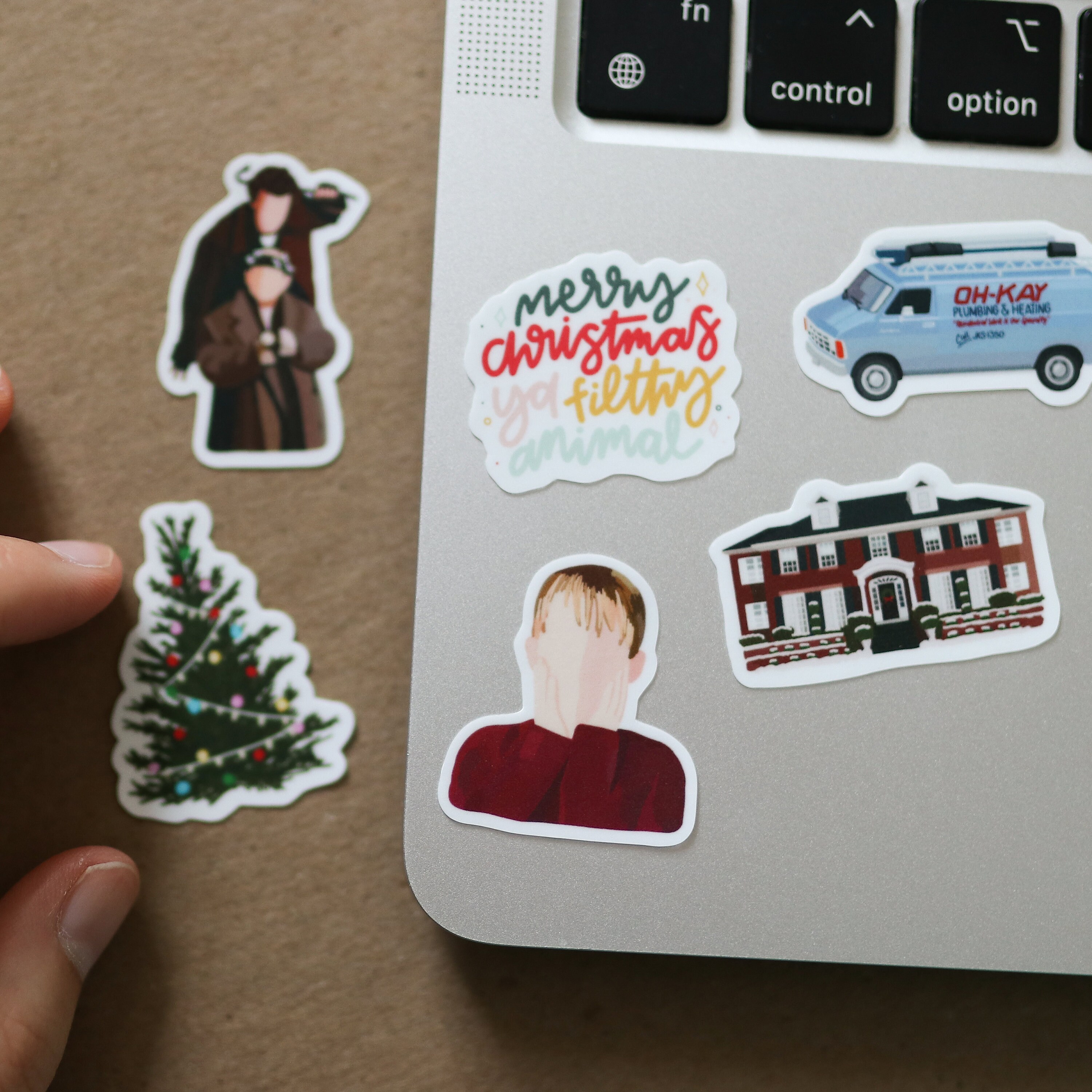 Mini Home Alone Inspired Stickers | Waterproof, Gift Idea, Home Alone ...