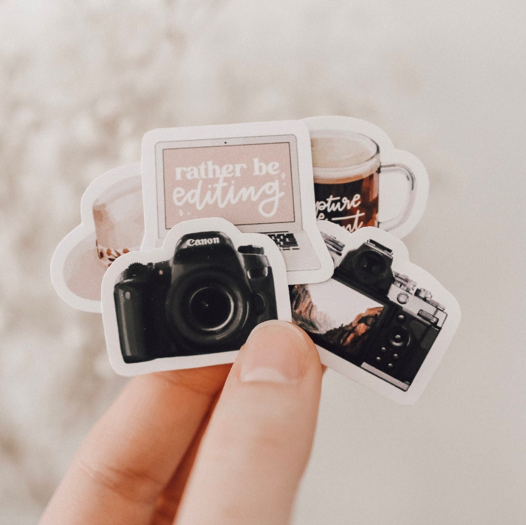 Mini Photographer Stickers | Waterproof, Photog, Photography, Sticker ...