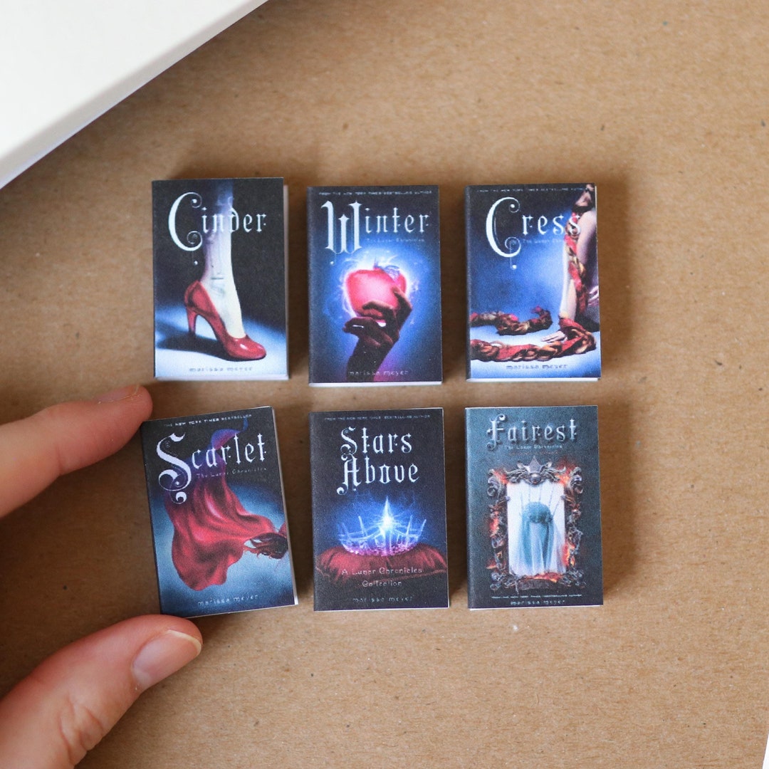 Handmade MINI Cinder Series Books (set of 6 Mini Books) Fantasy Books ...