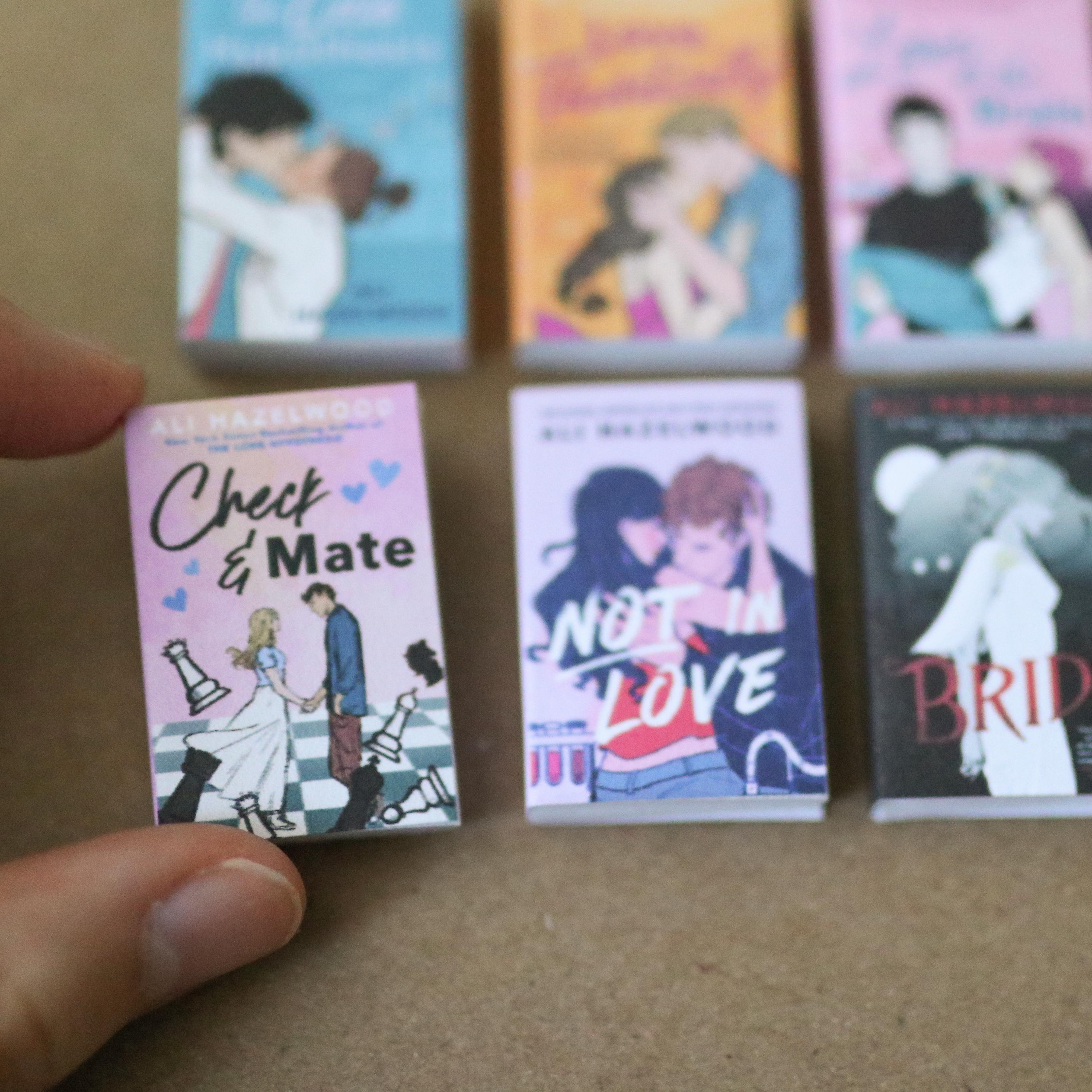 Handmade MINI Ali Hazelwood Books (set of 6 Mini Books) Reader Romance ...