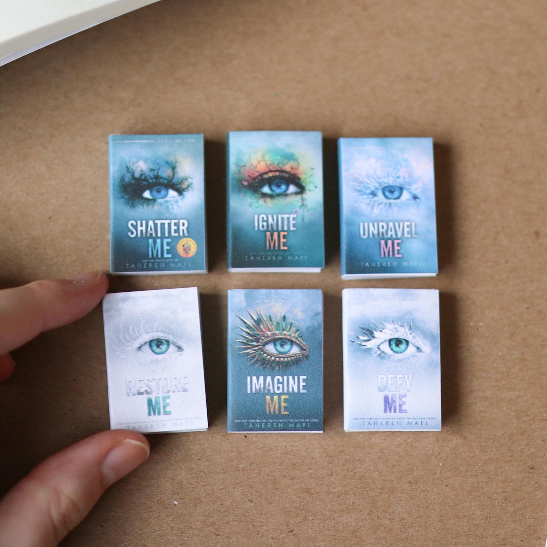 Handmade MINI Shatter Me Series Books (set of 6 Mini Books) | TBR ...