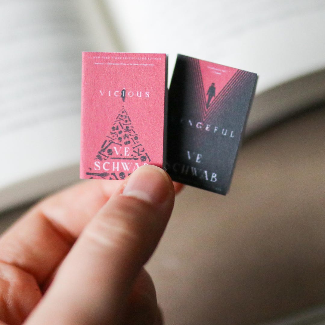 Handmade MINI Villains Series Books (set of 2 Mini Books) Fantasy ...