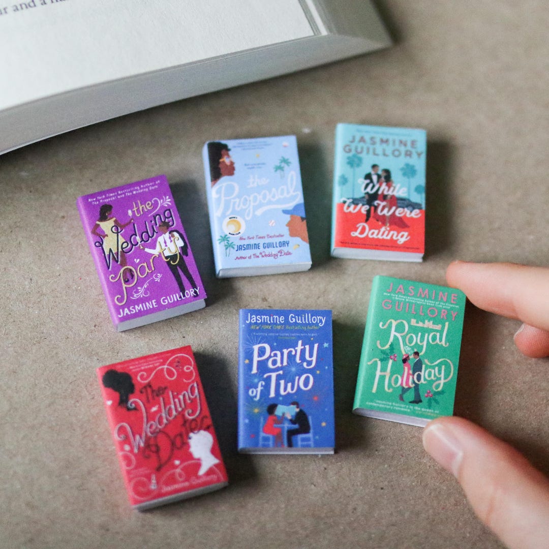 Handmade MINI the Wedding Date Series Books (set of 6 Mini Books ...