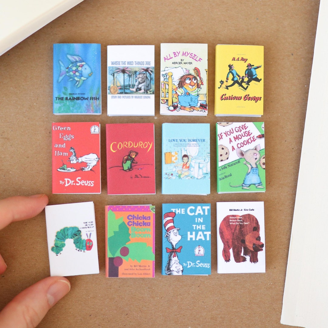 Handmade MINI Children's Books (set of 12 Mini Books) Fantasy Books ...