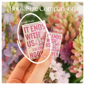 Custom Small Books Handmade | TBR Jar, Miniature, Tiny Books ...