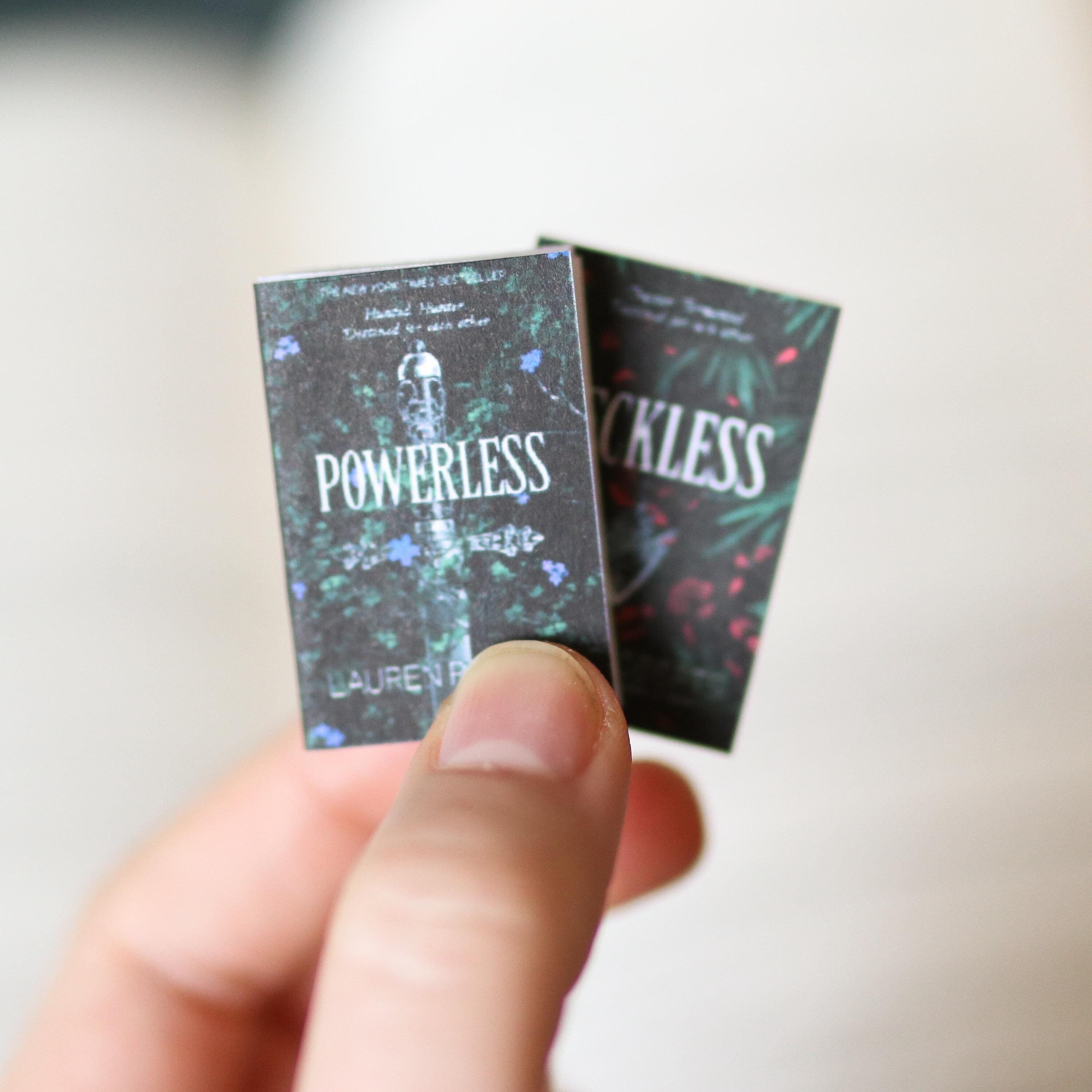 Handmade MINI Powerless Books (set of 2 Mini Books) Fiction Books ...
