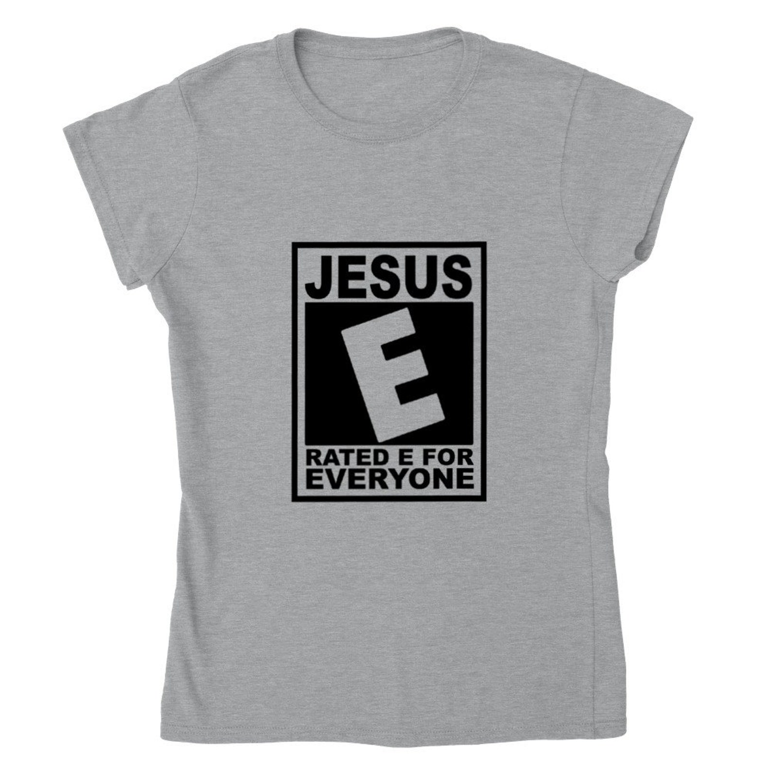 Jesus Rated E for Everyone Women's T-shirt - Etsy