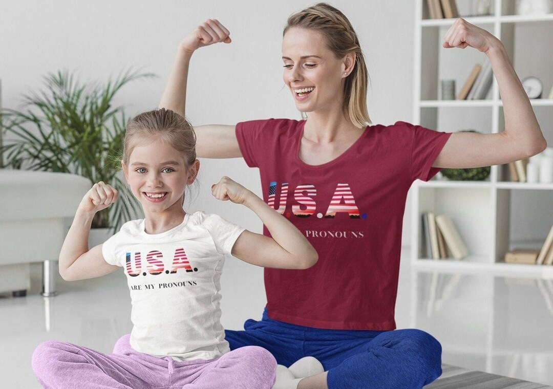 USA Patriotic Pride NOW USA Are My Pronouns Unisex - Etsy