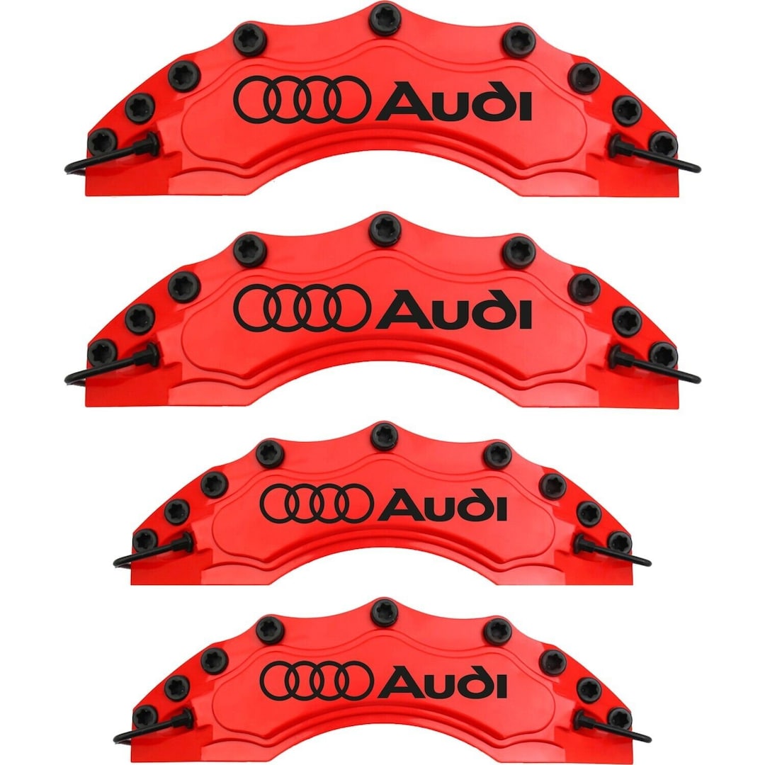 4 Pcs for Audi Brake Caliper Covers Size 16' and up Rims Universal Car ...