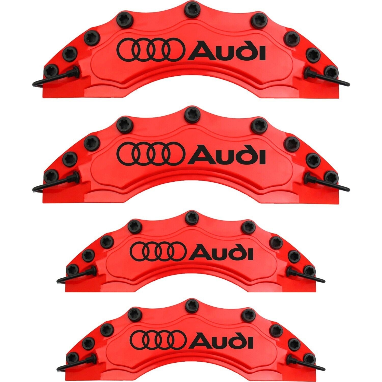 4 Pcs for Audi Brake Caliper Covers Size 16' and up Rims Universal Car ...
