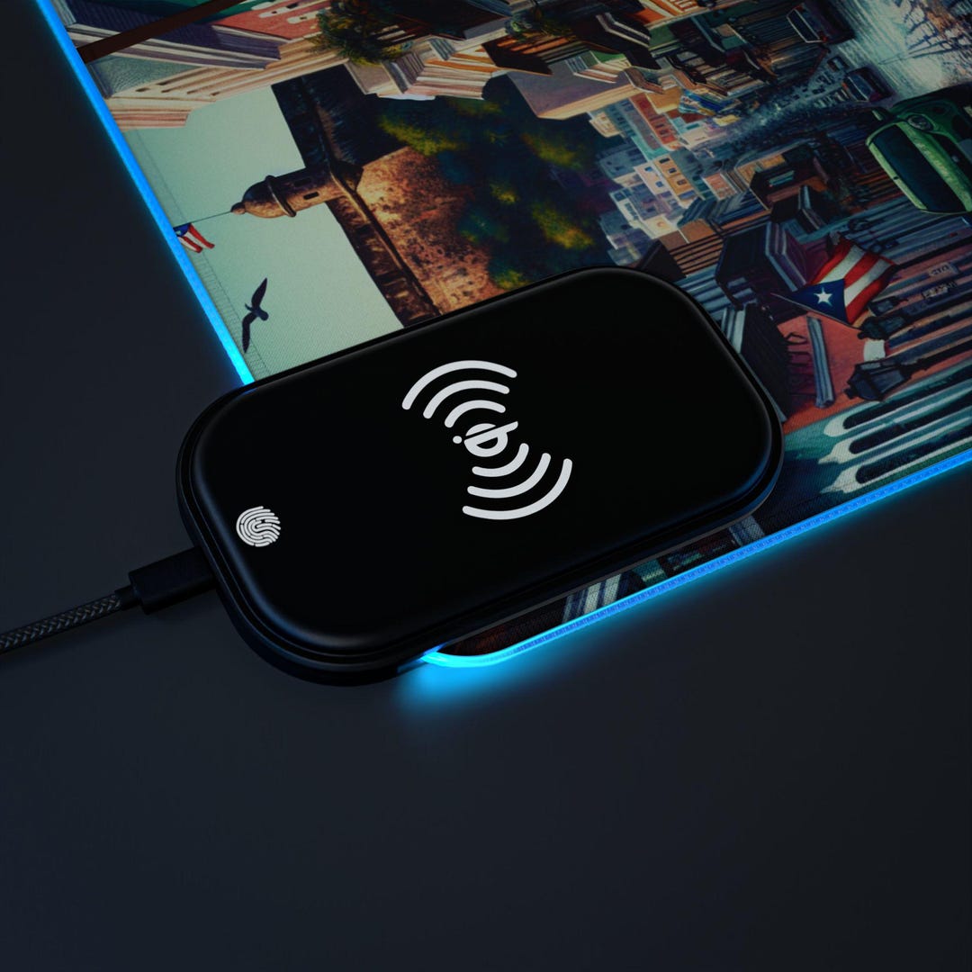 PR DTMF LED Gaming Mouse Pad With Wireless Charging | Puerto Rico Old ...