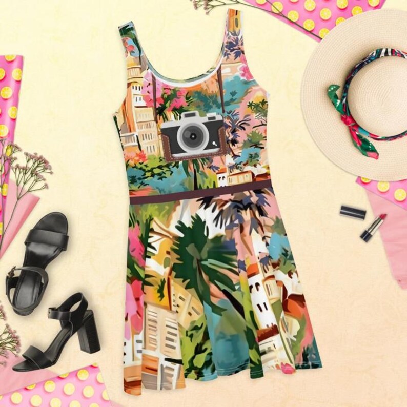 Puerto Rico DTMF BB Skater Dress | Camera Design | Concert Tours DTMF ...