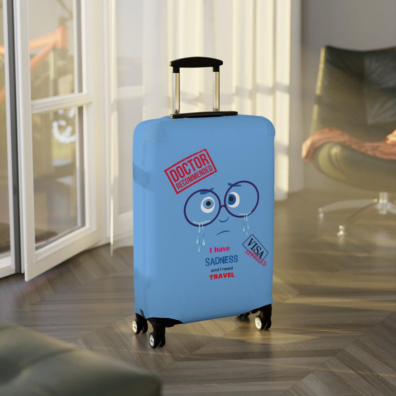 Funny Suitcase Cover - Etsy