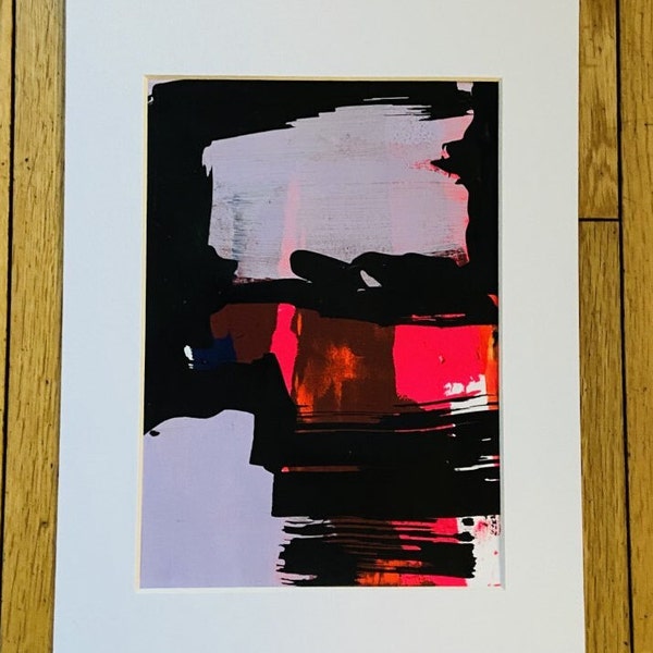 Modern Screenprint - Etsy