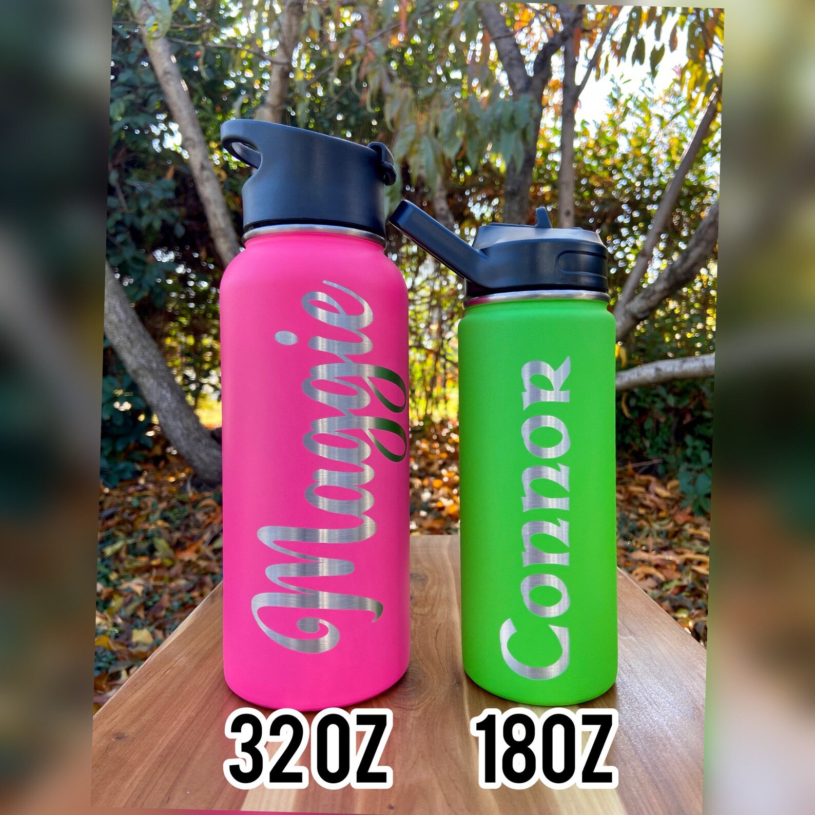 Custom Water Bottle Laser Engraved Water Bottle Personalized - Etsy