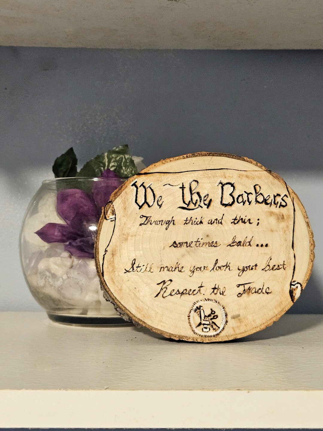 We the Barbers Sign, Barber, Hair, Grooming, Decoration, Gifts for Him ...