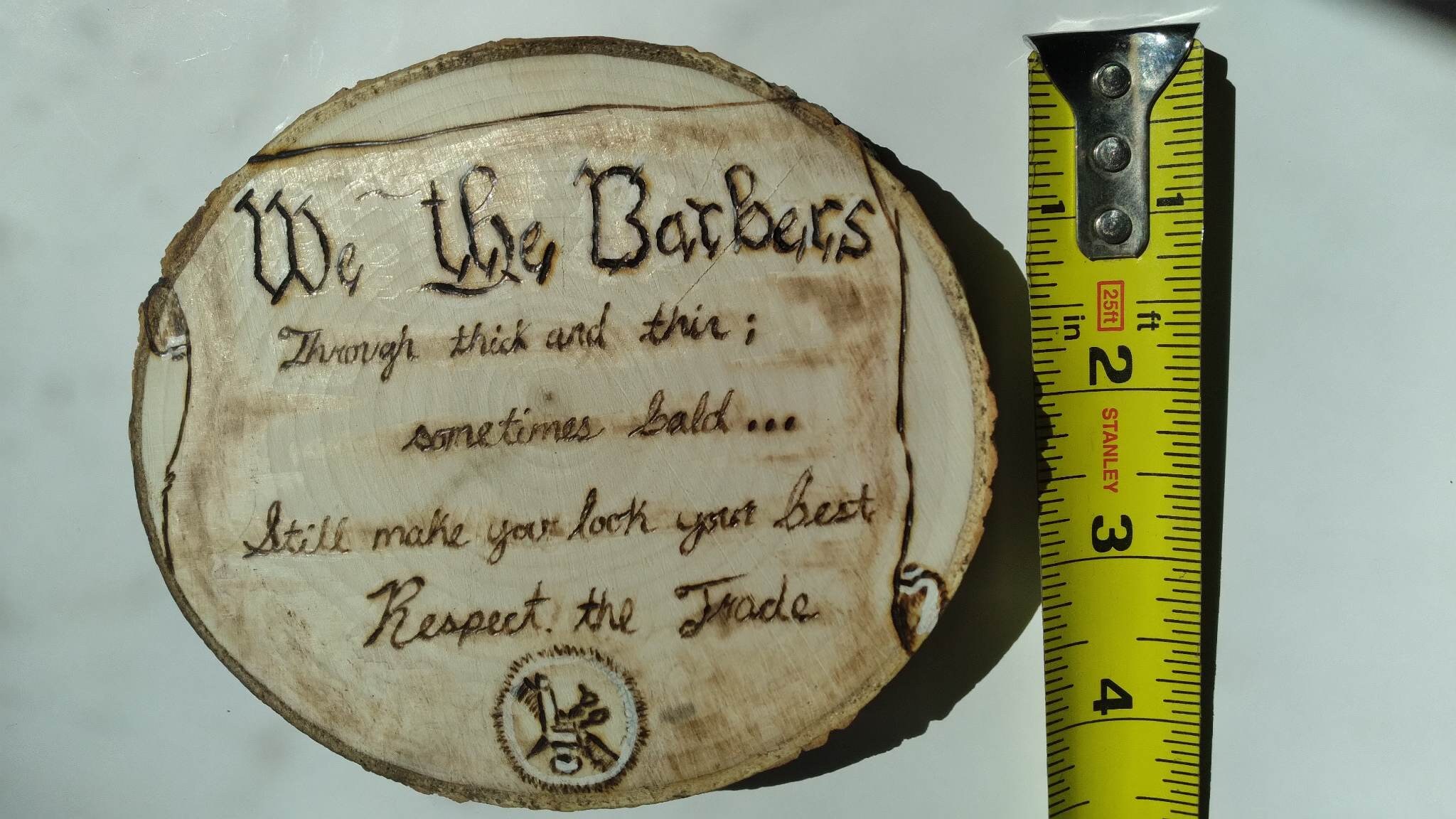 We the Barbers Sign, Barber, Hair, Grooming, Decoration, Gifts for Him ...