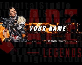 Apex Legends Health Bar Overlay Mad Maggie / Emote for Twitch Streaming ...