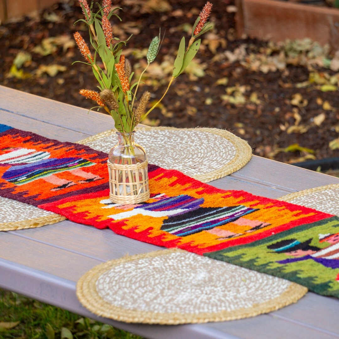 Reversible Table Runner/made in Peru - Etsy